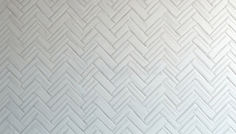 Herringbone Pattern White Wall Texture. Seamless Diagonal Design ...