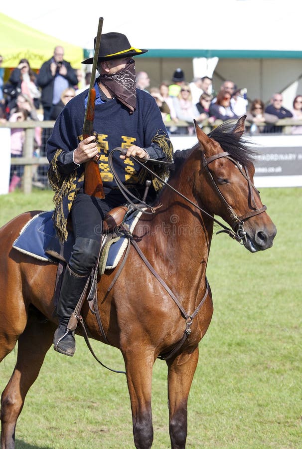 Herts County Show Devils Horsemen Display Team Stock Photos - Free ...