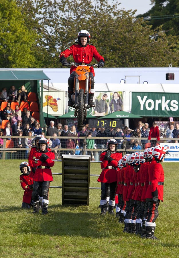 Herts County Show Imps Motorcycle Display Team Editorial Image - Image ...