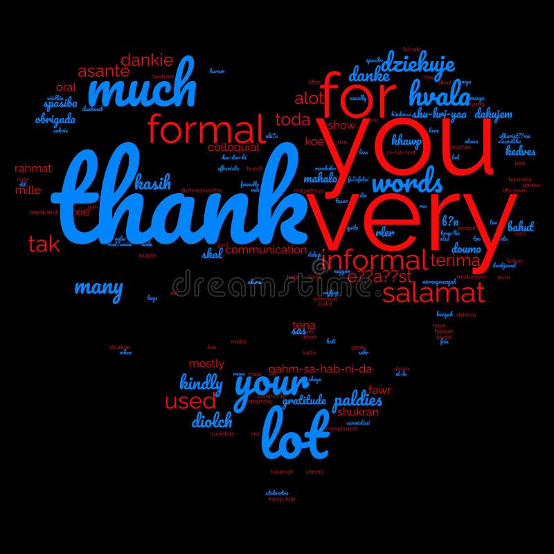 Herzlichen Dank an Banner-Plakataufkleber Stock Abbildung ...