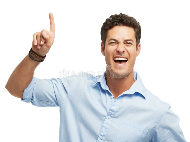 Hes Got an Expression for Every Occassion. Studio Shot of Handsome ...