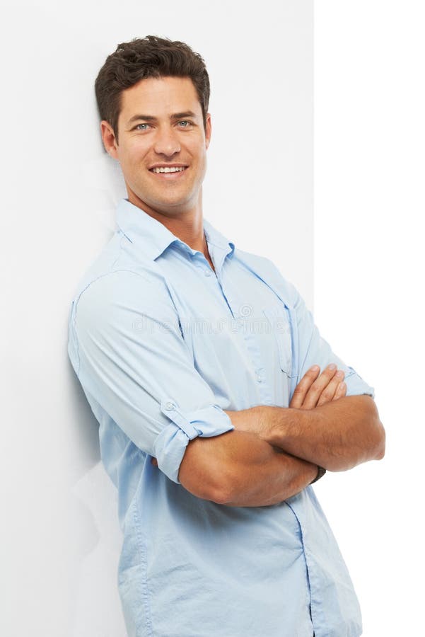 Hes Got an Expression for Every Occassion. Studio Shot of Handsome ...