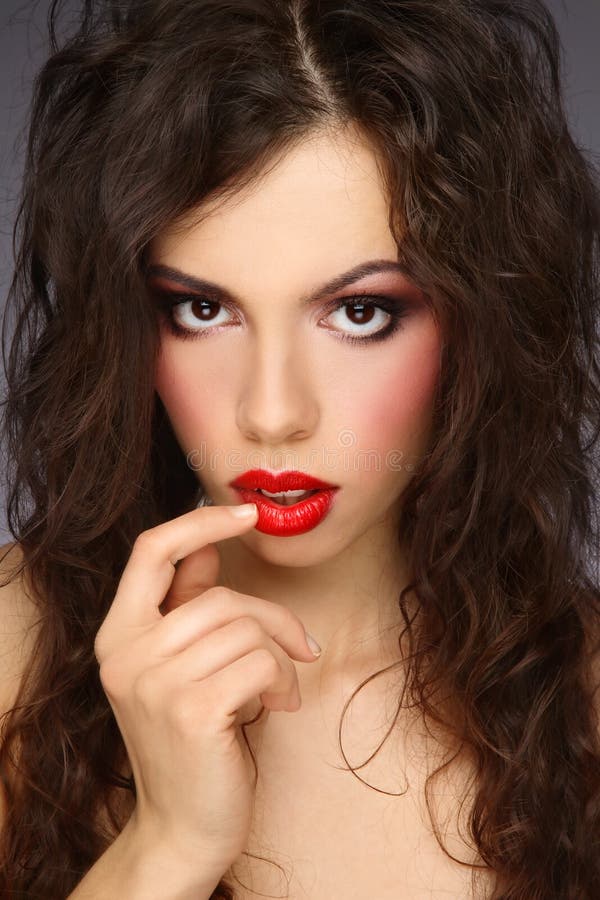 Hesitation stock image. Image of allure, woman, glamorous - 13179307