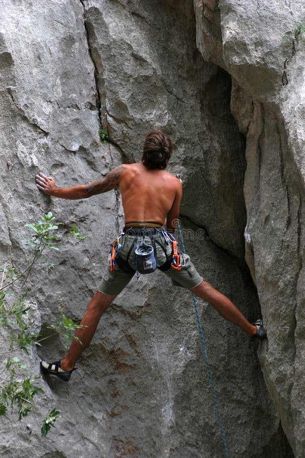 Hesitation stock photo. Image of climbing, progress, danger - 357238