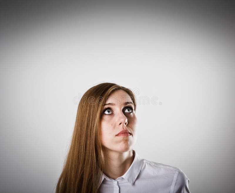 Hesitation stock photo. Image of difficulty, portrait - 30002426