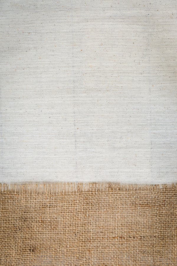 Hessian Fabric Texture Over Canvas Texture Background Stock Image ...