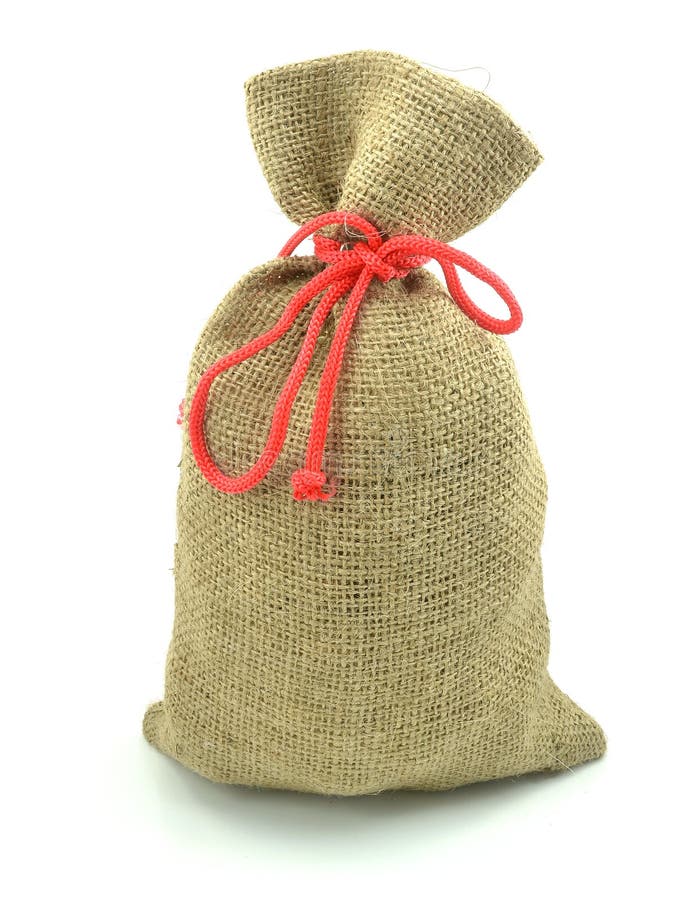 Burlap Sack stock photo. Image of object, closeup, cotton - 16956900