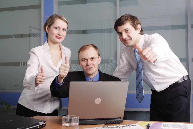 Het advies van het team stock afbeelding. Image of bezig - 2078083