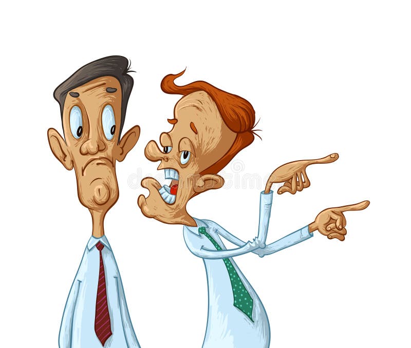 Het Bedrijfsmensen Roddelen Vector Illustratie - Illustration of ...