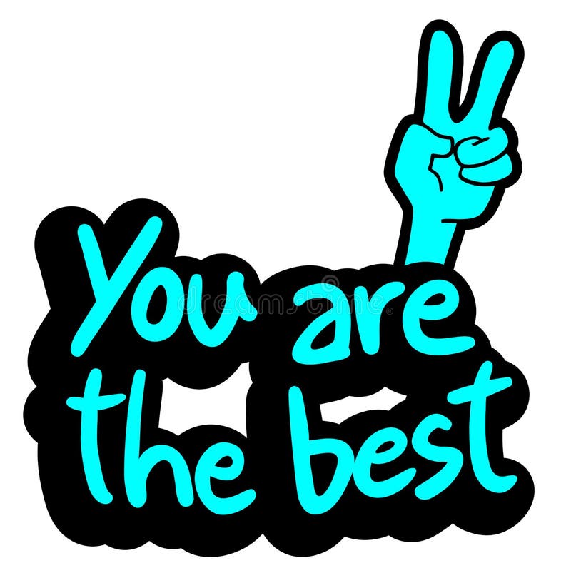 Het Pictogram U is Het Beste Vector Illustratie - Illustration of zegel ...