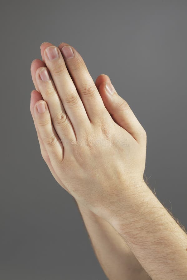 Het bidden handen stock afbeelding. Image of handen, spiritualiteit ...