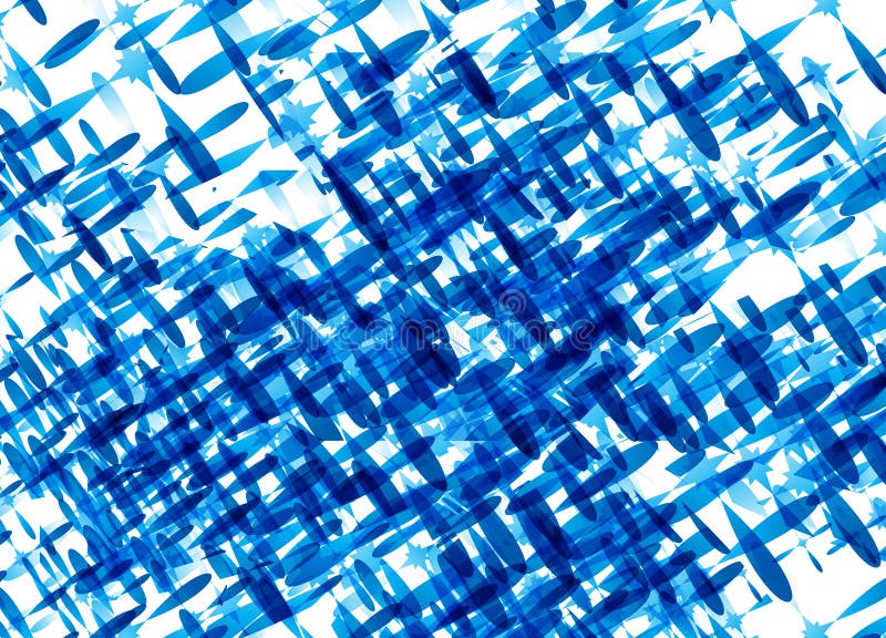 Het blauw van het patroon vector illustratie. Illustration of ...