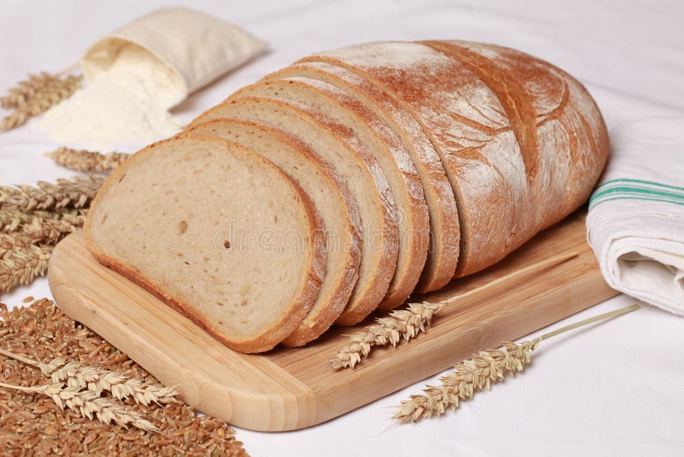 Het brood van de tarwe stock afbeelding. Image of tarwe - 22006383