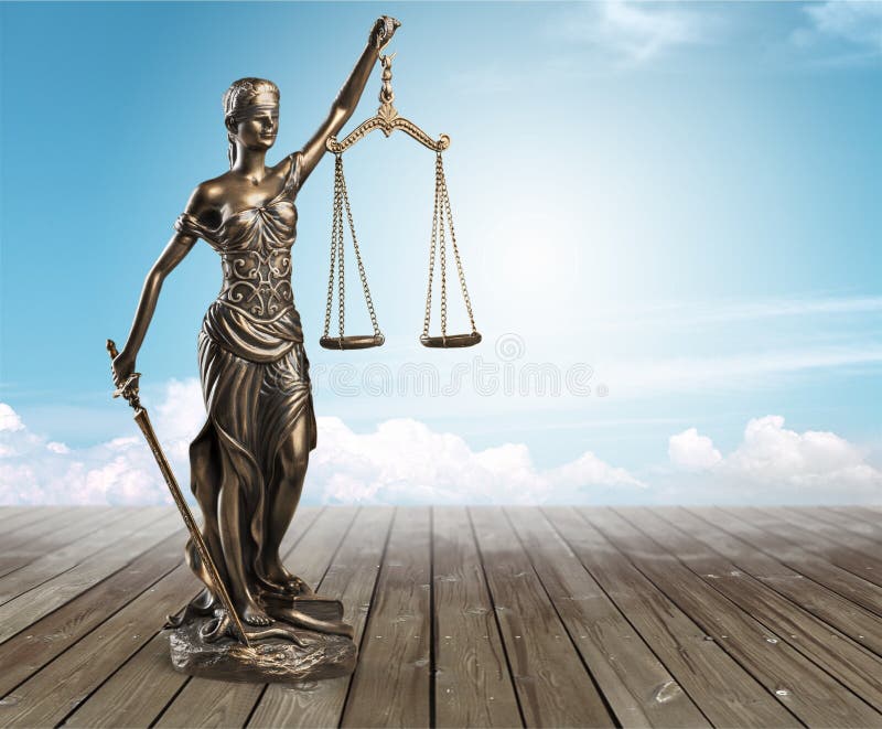 Het Concept Van De Rechtvaardigheid Stock Afbeelding - Image of ...