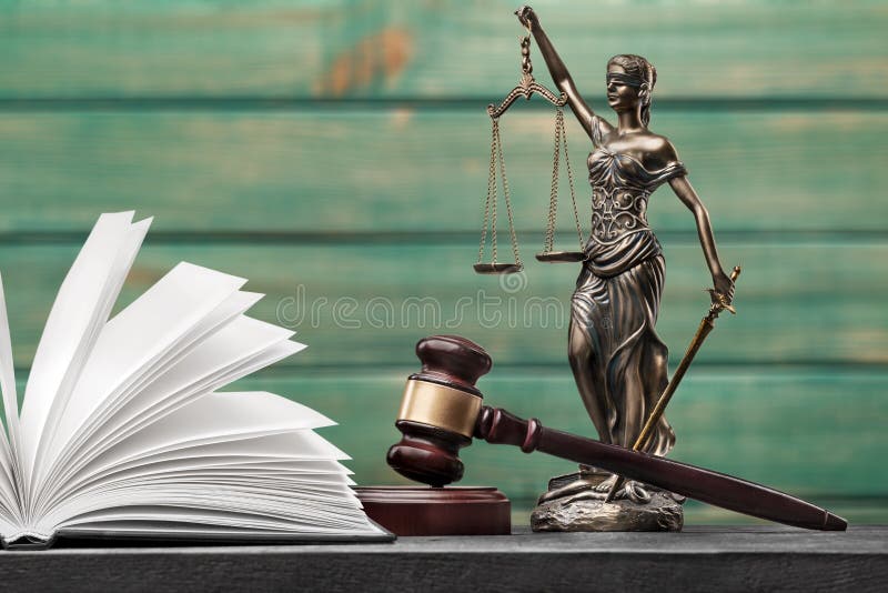 Het Concept Van De Rechtvaardigheid Stock Afbeelding - Image of ...