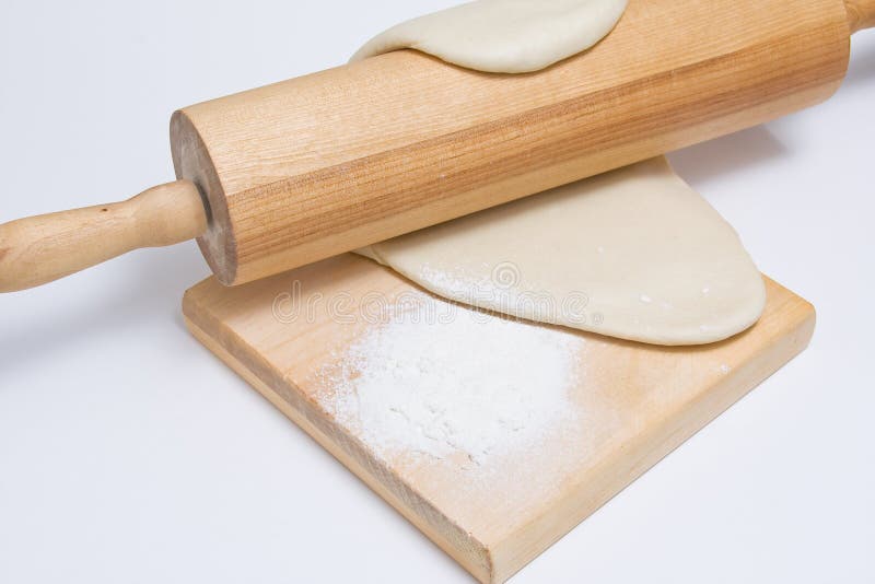 Gerold Deeg Voor Het Maken Van Eigengemaakt Brood in De Oven Stock ...