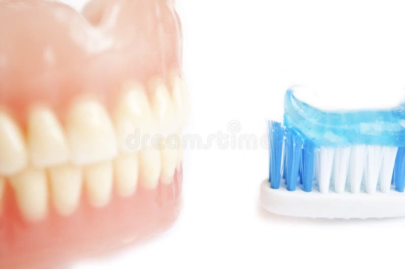 Het Deeg Van De Tand En Gebit Stock Foto - Image of deeg, schoon: 15871452