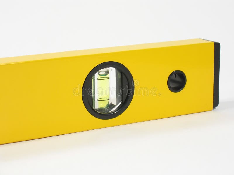 Het Deel Van Het Eind Van Het Waterpas Stock Foto - Image of heerser ...