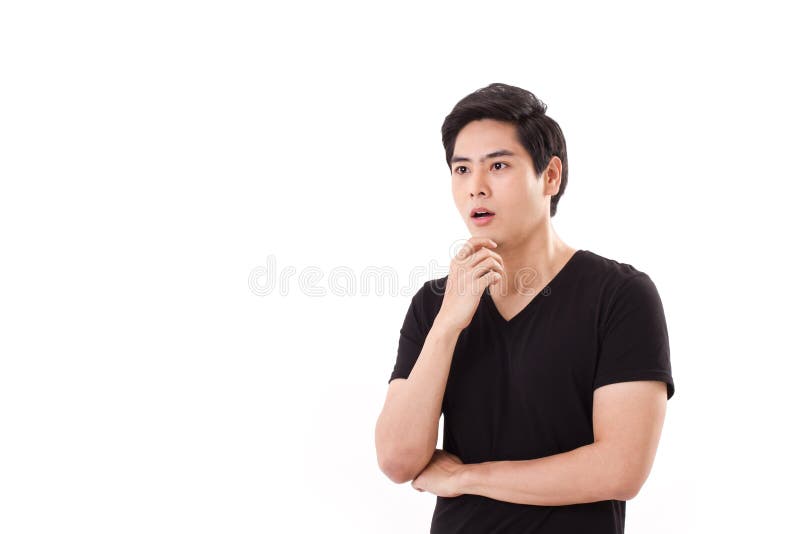 Het Denken, Plannende Mens Met Goed Idee Stock Foto - Image of plan ...