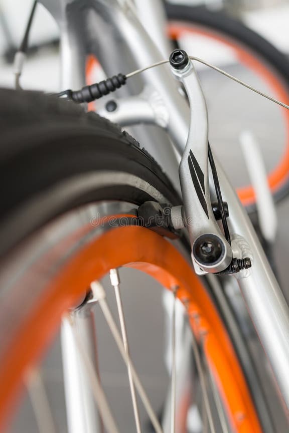 Het detail van de fietsrem stock foto. Image of sterk - 39742846