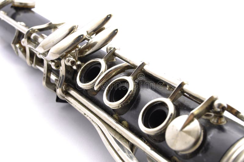 Klarinet stock foto. Afbeelding bestaande uit piano, muziek - 63319118