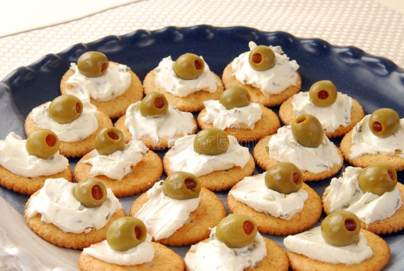 Het Dienblad Van De Snack Van De Partij Stock Afbeelding - Image of ...