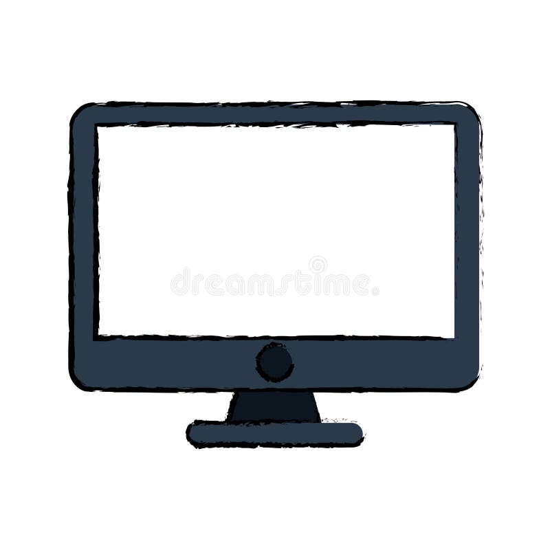 Tekening van computer vector illustratie. Illustration of schets - 21960386