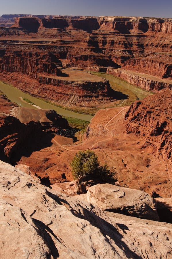 Het Dode Punt Van Het Paard Stock Afbeelding - Image of openlucht ...