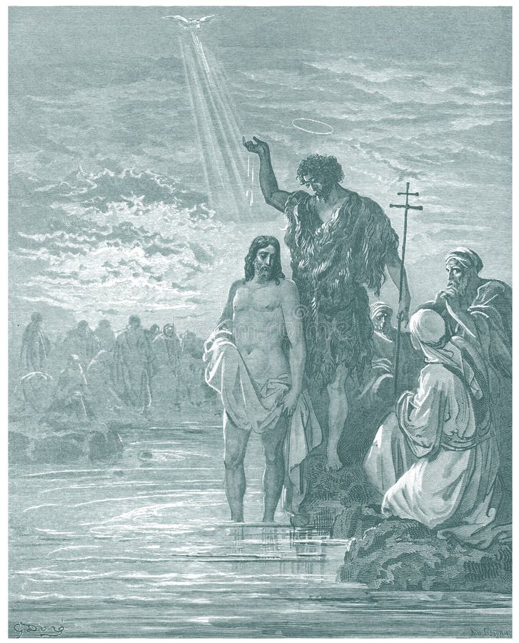 De Doop van Jezus redactionele stock foto. Illustration of christendom ...