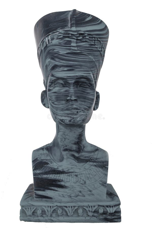 Het Egyptische Standbeeld Van De Farao Stock Afbeelding - Image of ...