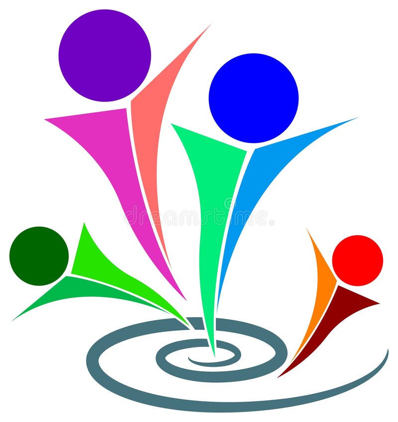 Rendezvous logo vector illustratie. Illustration of kunstwerk - 19533917