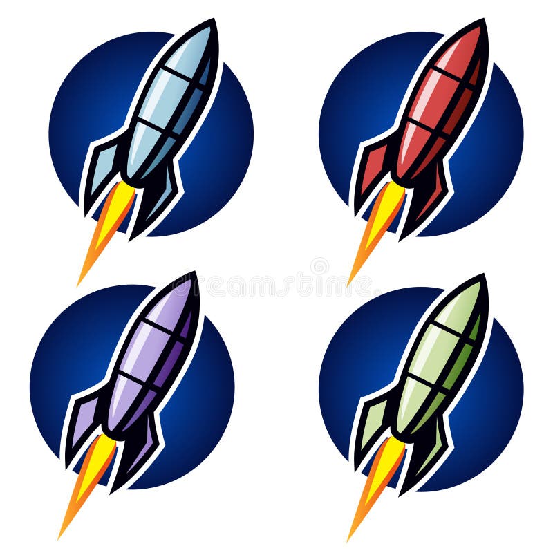 Sjabloonvormingsvector Voor Gym-raketlogo Vector Illustratie ...