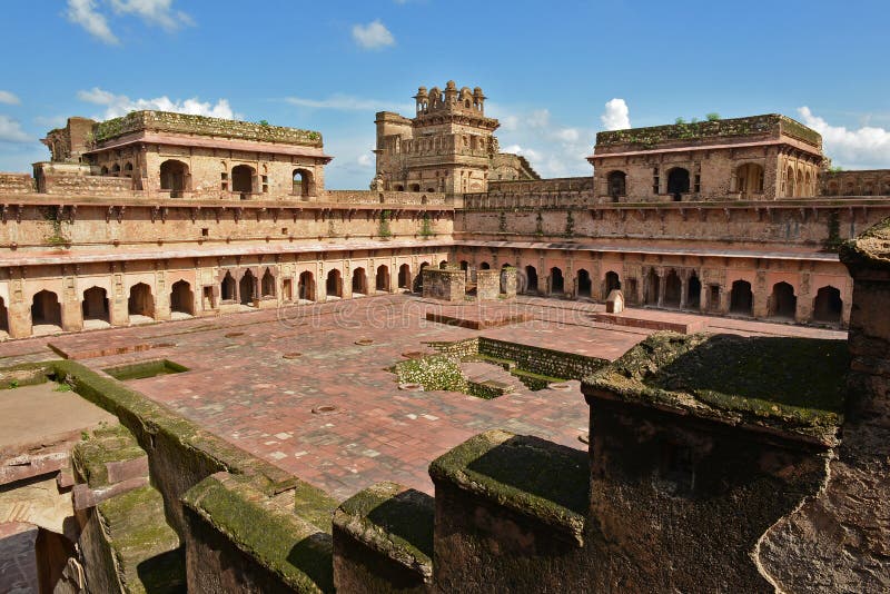 Het Fort van Garhkundar stock afbeelding. Image of etnisch - 46133993