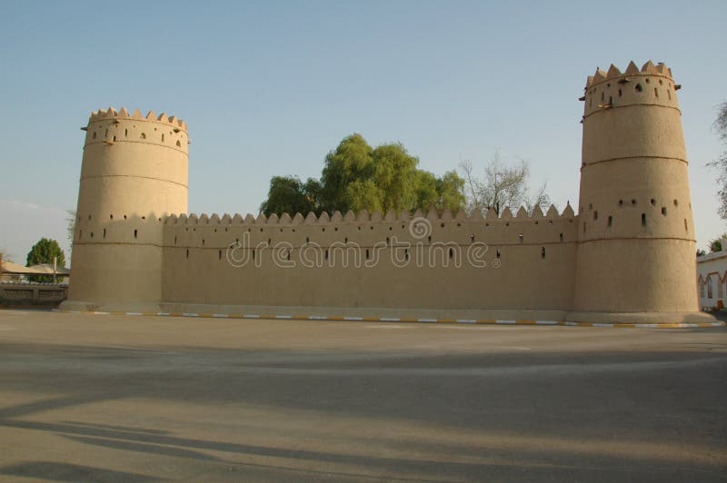Het Fort Van Murabba'a, Stad Van Al Ain Stock Afbeelding - Image of ...