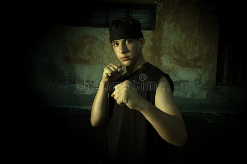 Het gevecht van de straat stock foto. Image of schaap - 1042532