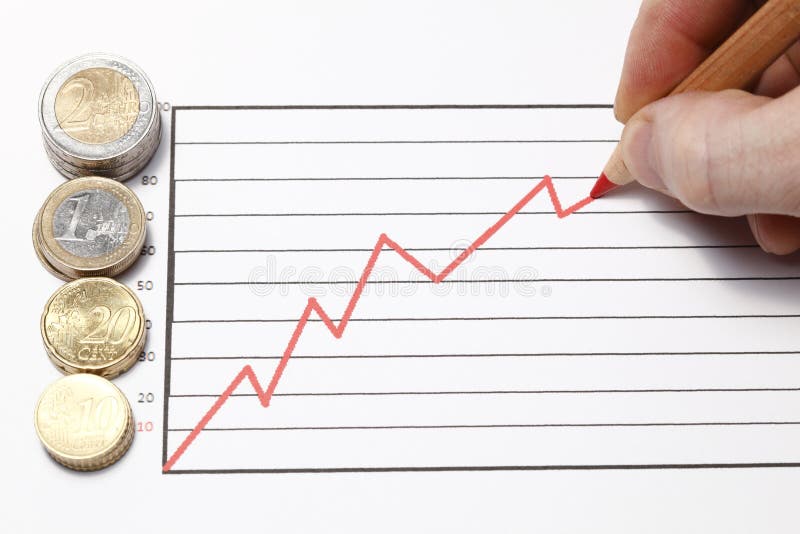 Het groeien stock afbeelding. Image of hoog, financiën - 19288747