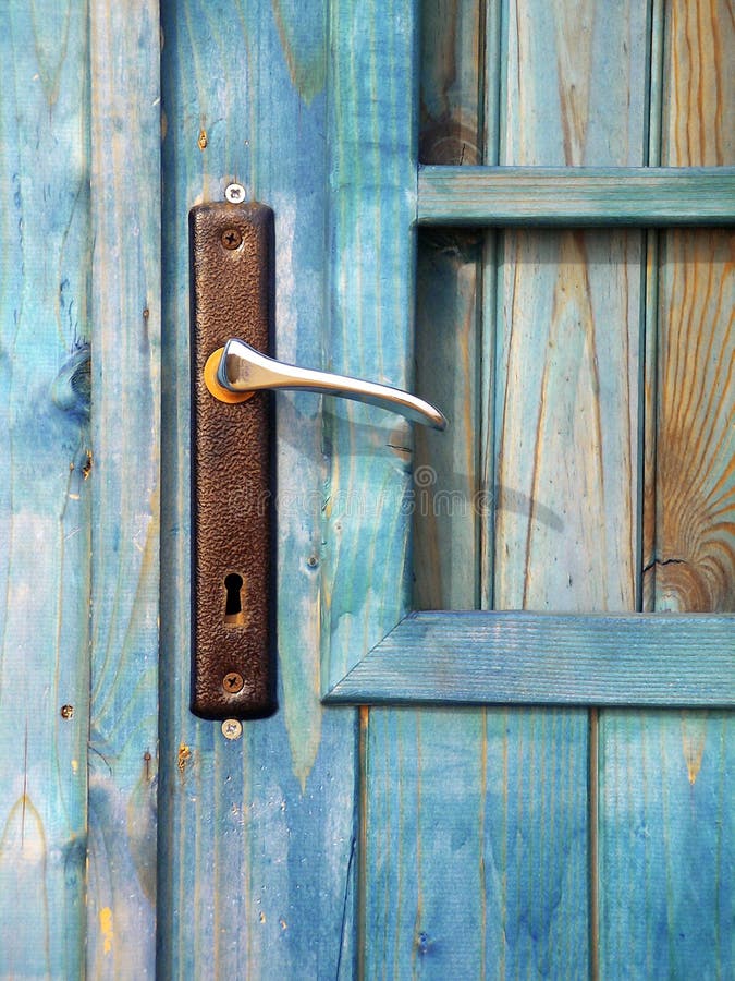 Het Handvat van de deur stock foto. Image of privé, macro - 2179428