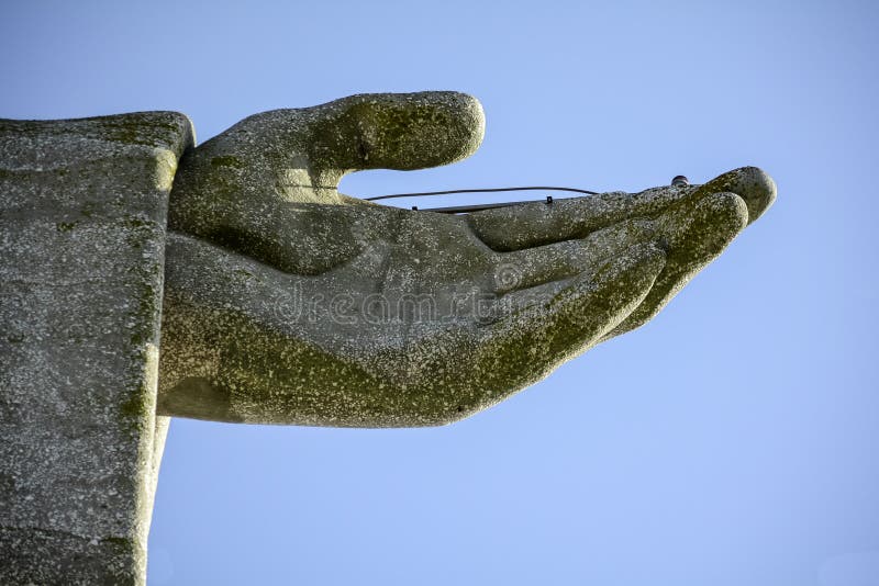 Het Helpen Van Hand Van God Stock Afbeelding - Image of hulp, voeding ...