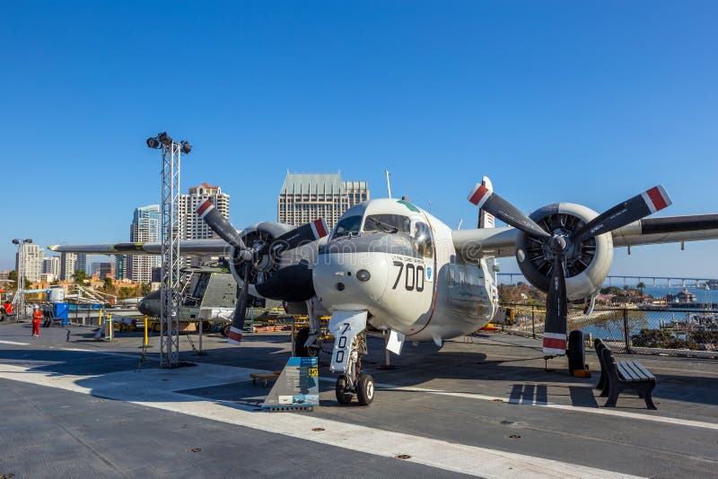 Het Historische Vliegdekschip, Centraal USS Redactionele Stock ...