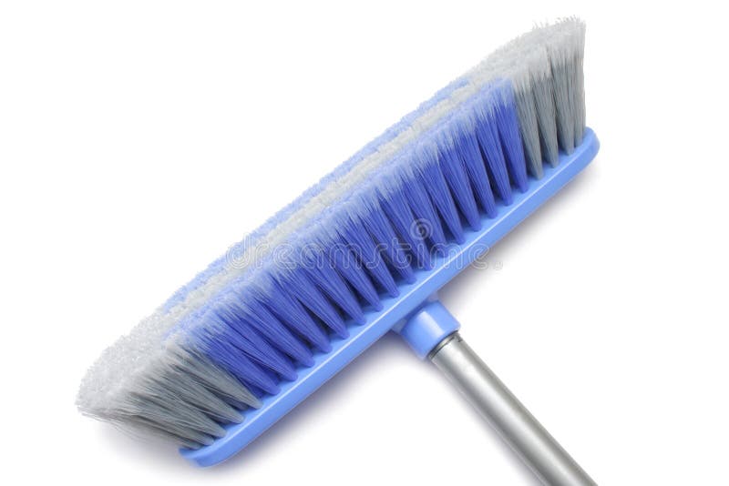 Bezemschotel stock foto. Image of schoon, borstel, geïsoleerd - 4418372