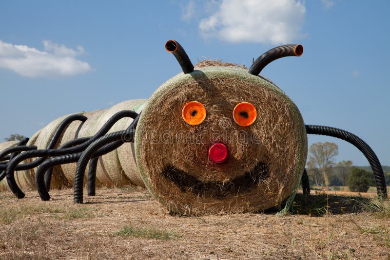 Het hooi van de pret stock afbeelding. Image of hemel - 16484683