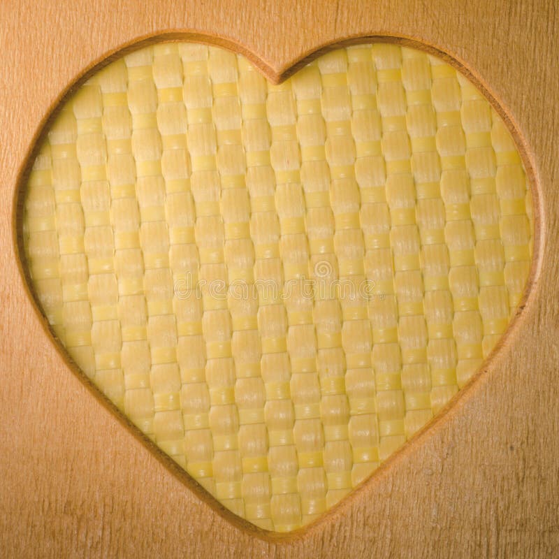 Het Houten Frame Van De Hartvorm Stock Foto - Image of retro ...