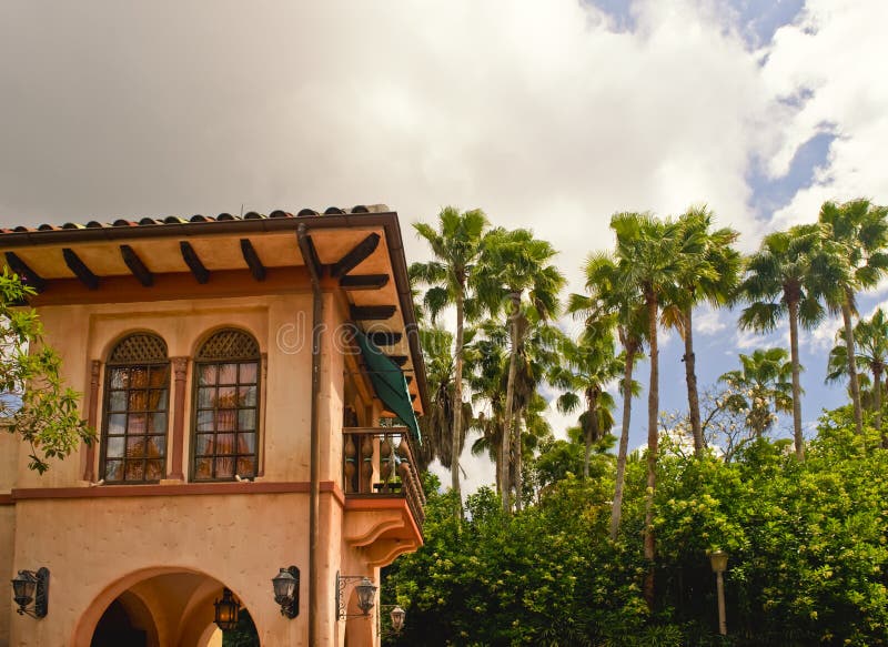 Het Inbouwen Van De Keerkringen Stock Afbeelding - Image of palmen ...