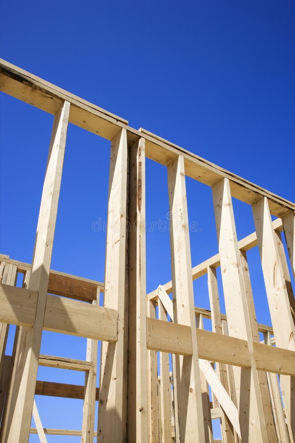 Het kader van de bouw. stock foto. Image of hemel, exemplaar - 3422370
