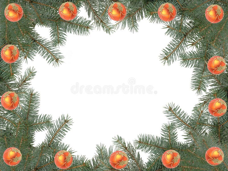 Het kader van Kerstmis stock afbeelding. Image of seizoen - 1530483