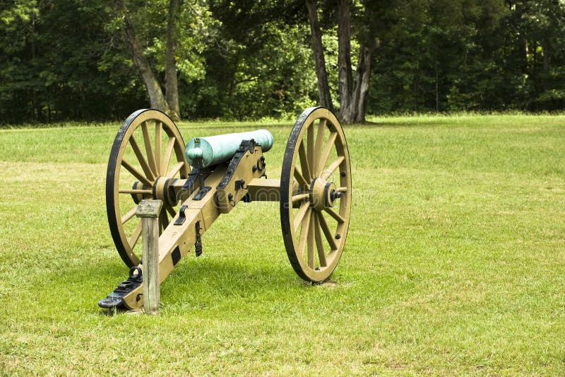 Het Kanon Van De Burgeroorlog Stock Foto - Image of artillerie ...