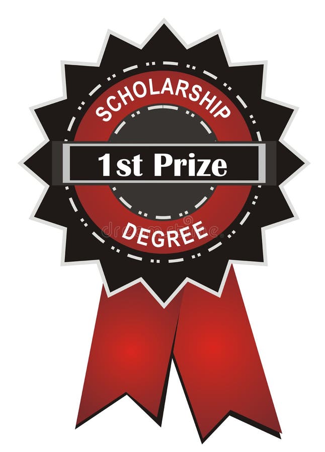 Het kenteken van de graad stock illustratie. Illustration of ...