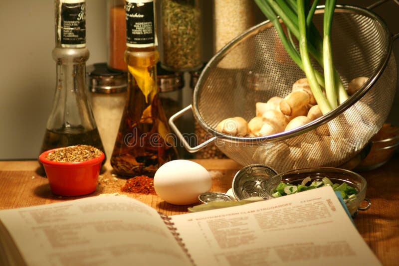 Het koken stock afbeelding. Image of maaltijd, keuken - 4063909