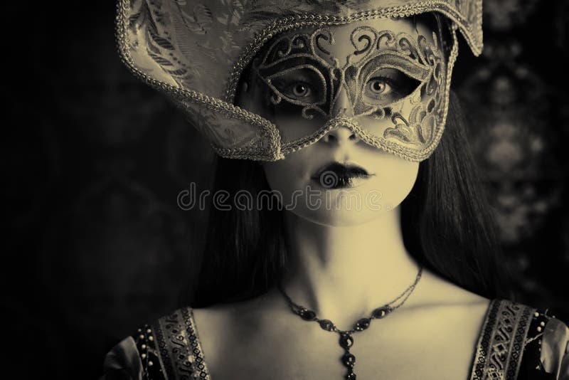 Het kostuum van Carnaval stock foto. Image of liefde - 16707962