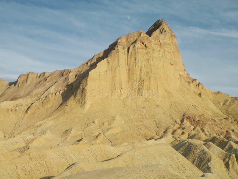 Het Landschap Van De Woestijn Stock Afbeelding - Image of geologisch ...